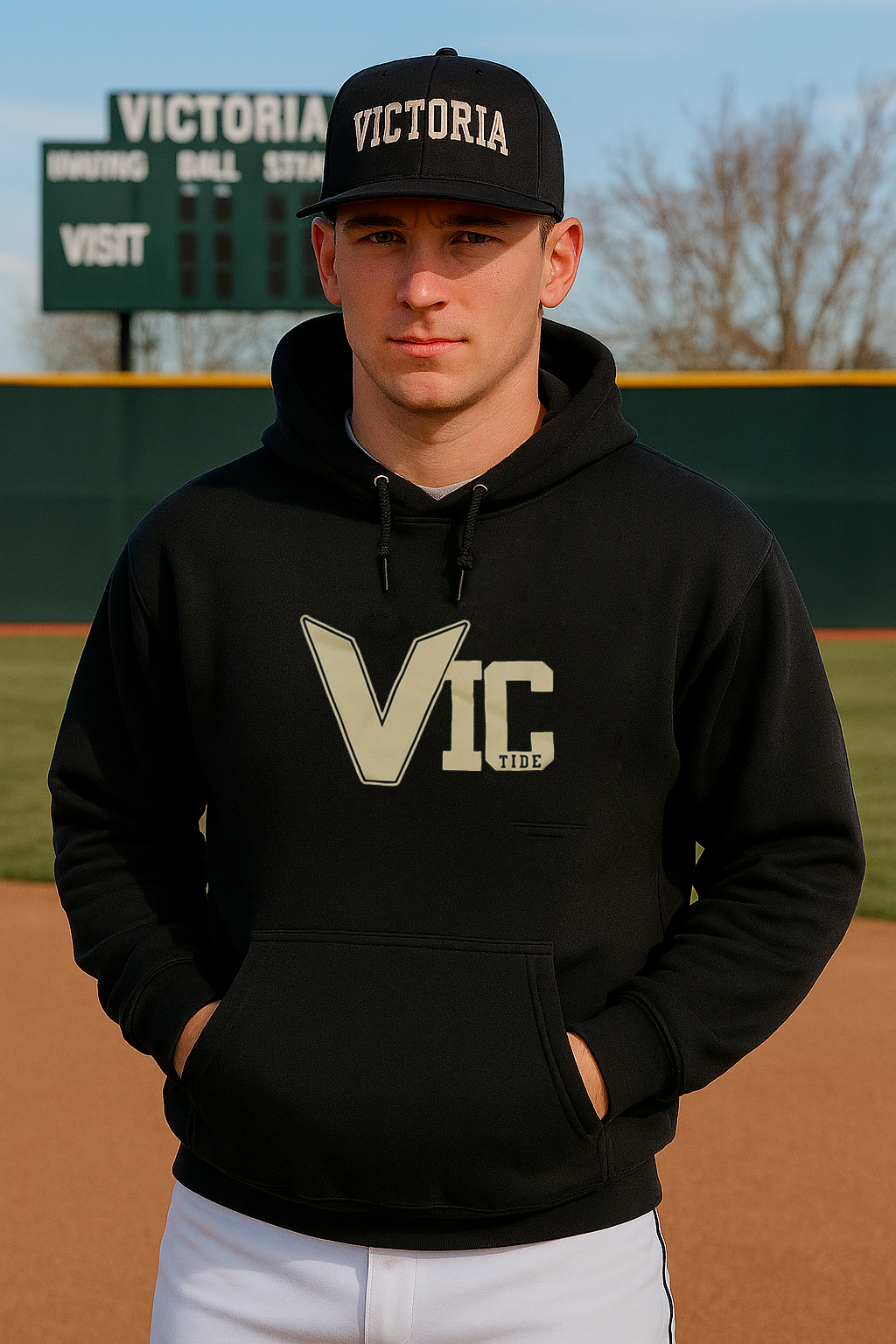 Victoria Golden Tide Player Gear Cotton/Poly Hoodie – Victoria ...