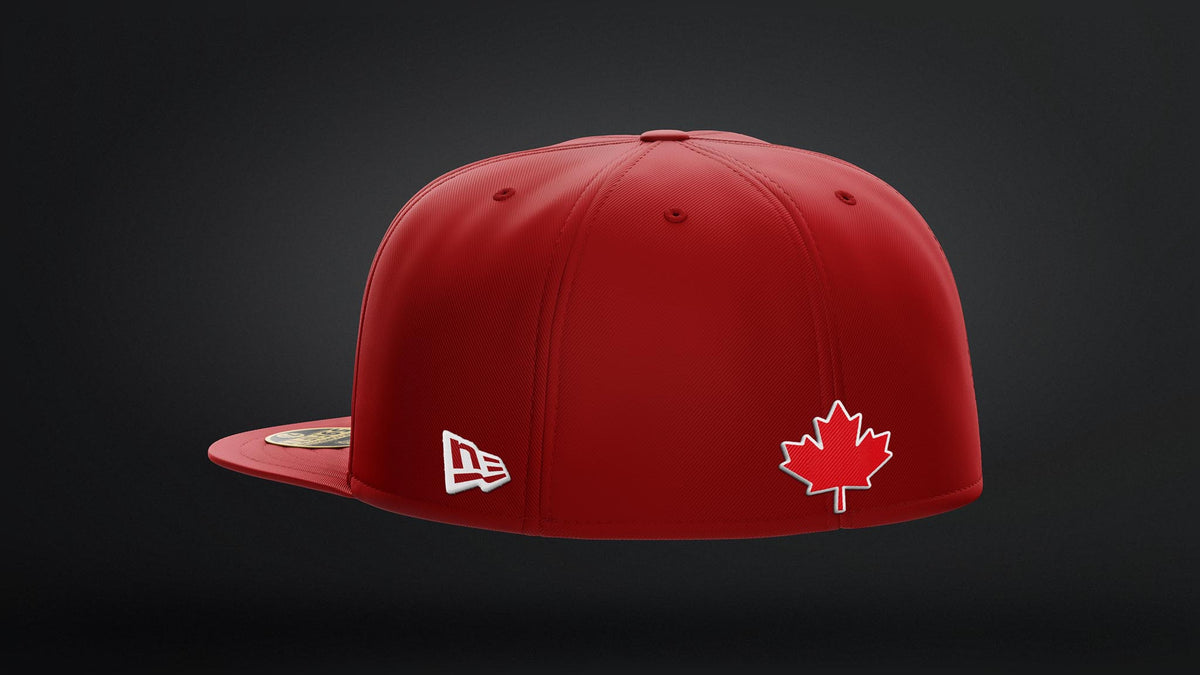 New Era RED and Navy V logo Pro Fit Victoria HarbourCats Cap – Victoria ...